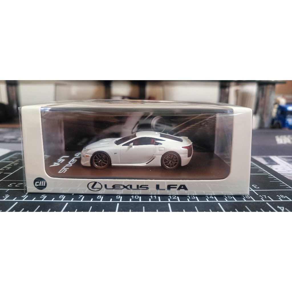 CM Model 1/64 Lexus LFA Pearl white | 蝦皮購物