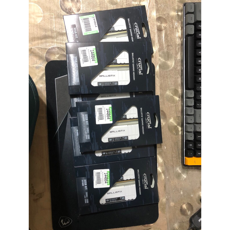 美光Crucial Ballistix DDR4 3200 32G(16G*2)低延遲CL16-E-Die | 蝦皮購物