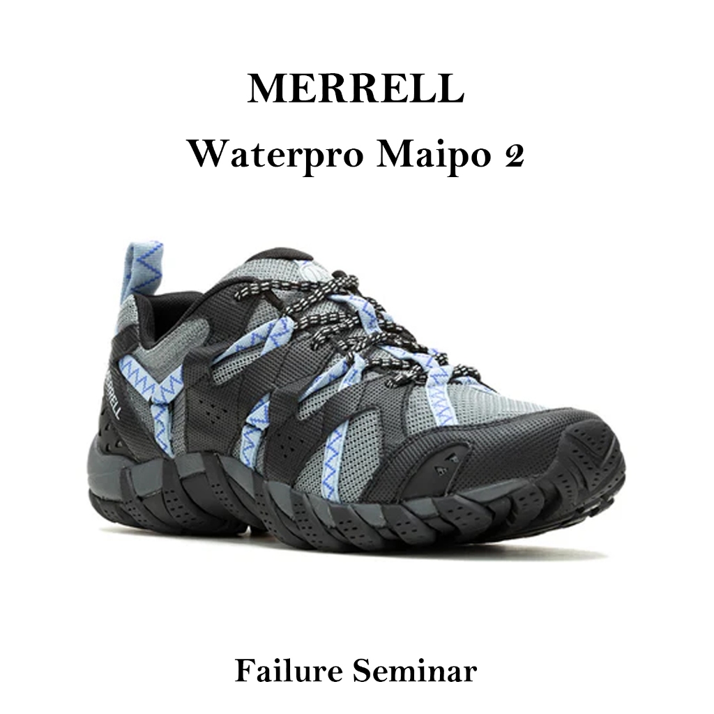 MERRELL WATERPRO MAIPO 2 灰 黑 藍 黃金大底 水陸兩棲鞋 男鞋 戶外機能 運動鞋 | 蝦皮購物