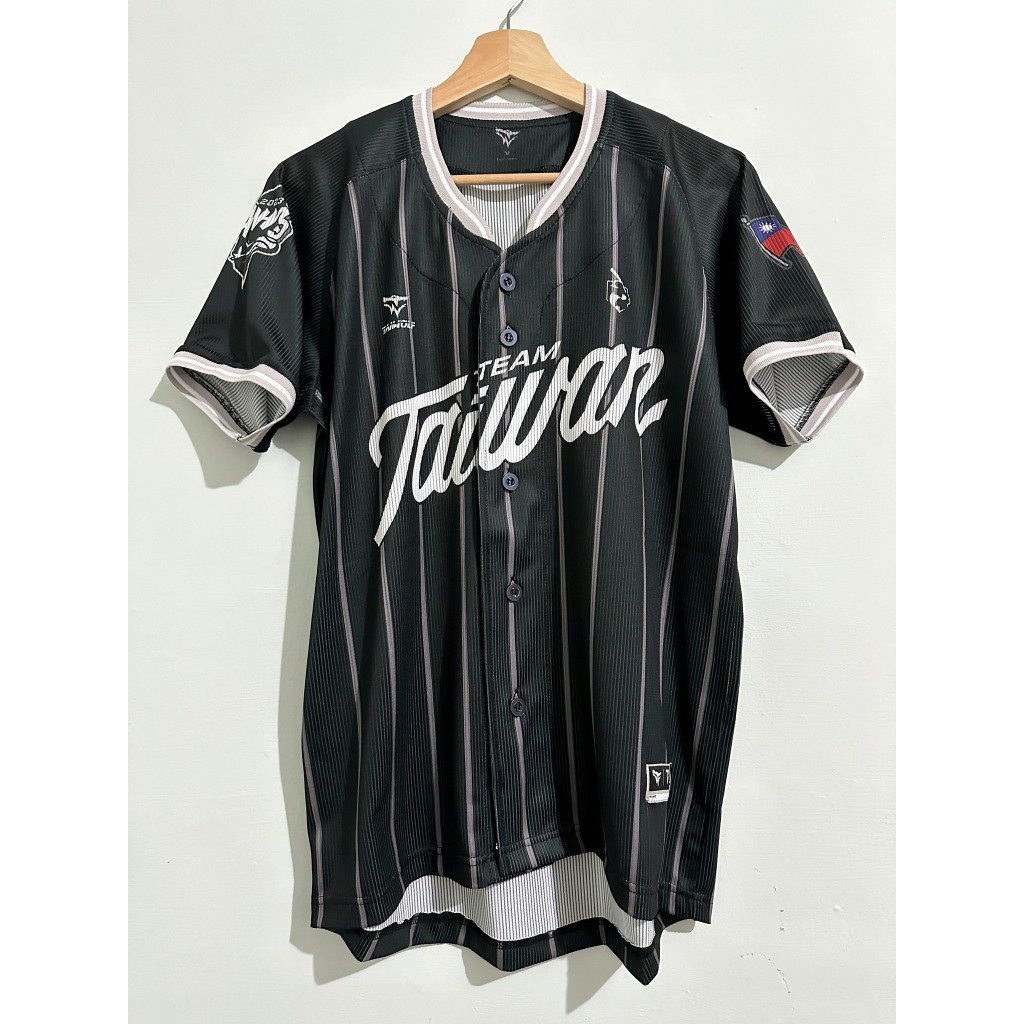 中華職棒 冬盟 台灣隊 黑球衣 CPBL TEAM TAIWAN Taiwolf 台灣狼製 世界棒球12強 P12 廠商 | 蝦皮購物