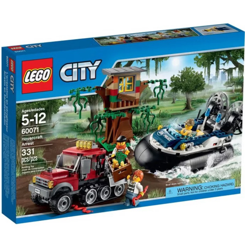 ️超人強 ️樂高LEGO 60071 CITY系列 氣墊船大追捕 | 蝦皮購物