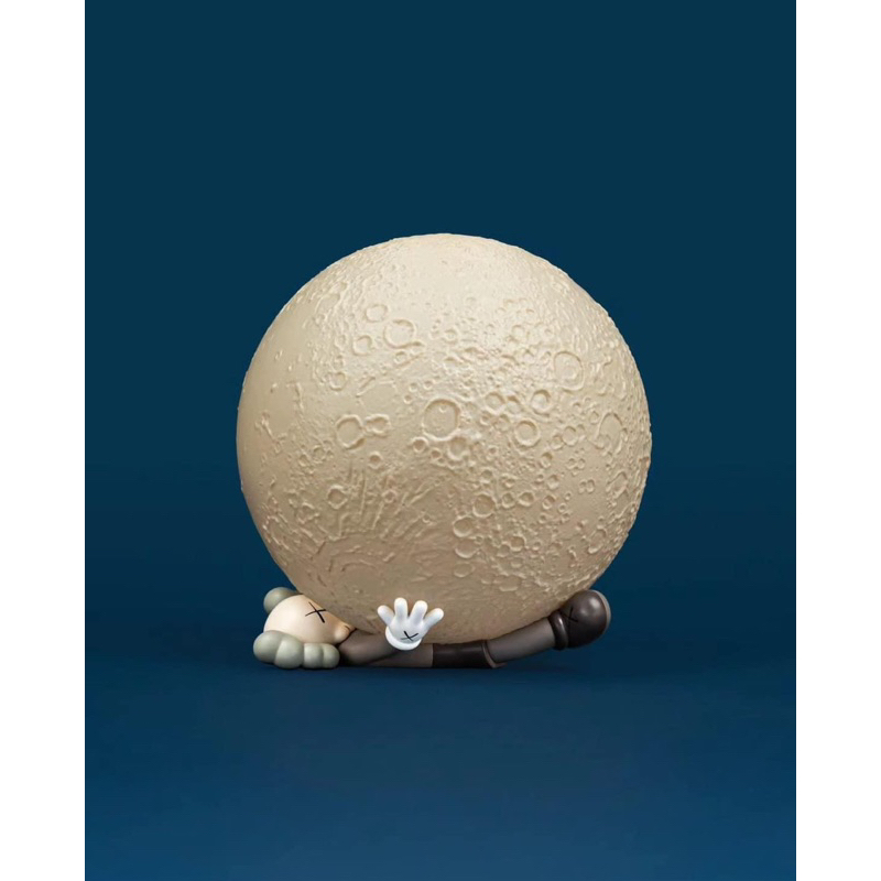 Kaws big moon lamp 月球燈 companion bff kaws holiday 夜燈 藝術 公仔 | 蝦皮購物