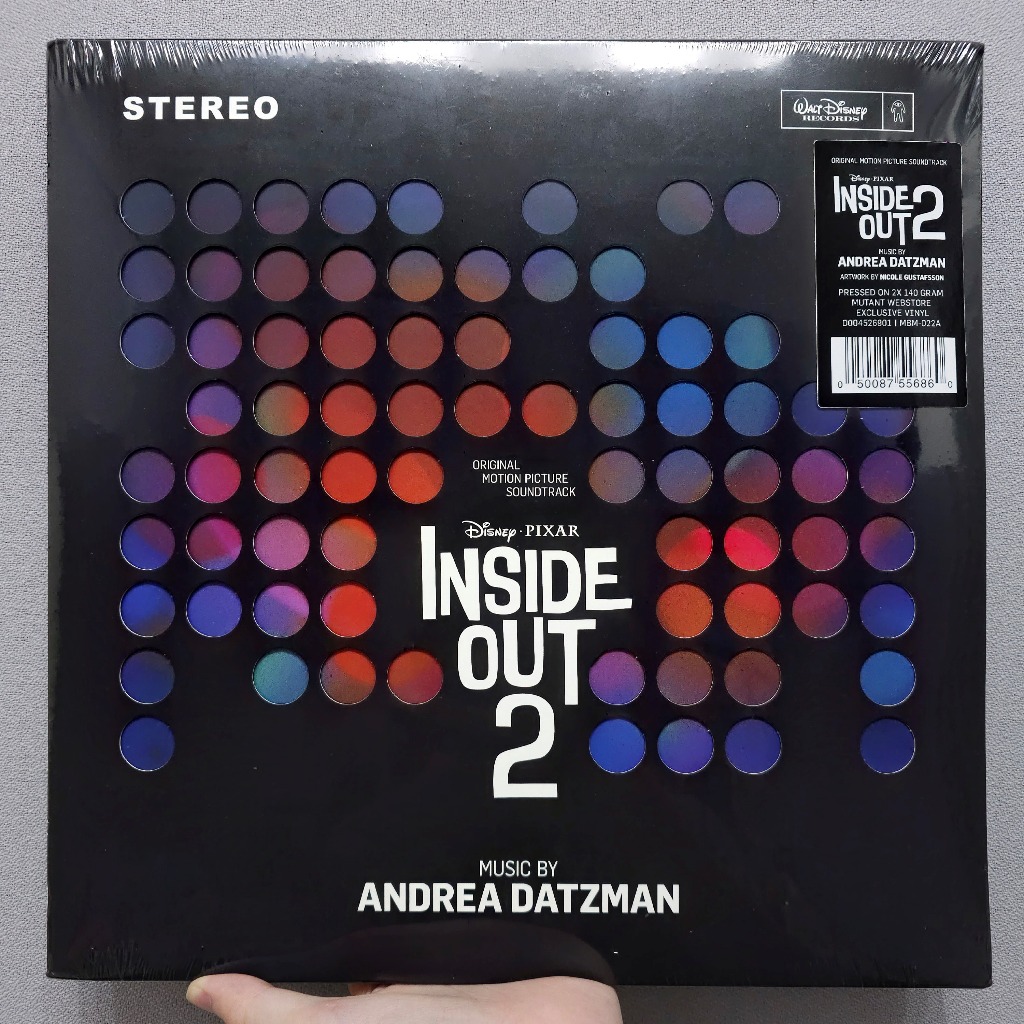 現貨 Inside Out 2 腦筋急轉彎 2 / Andrea Datzman / 黃色彩膠 [黑膠 LP] | 蝦皮購物