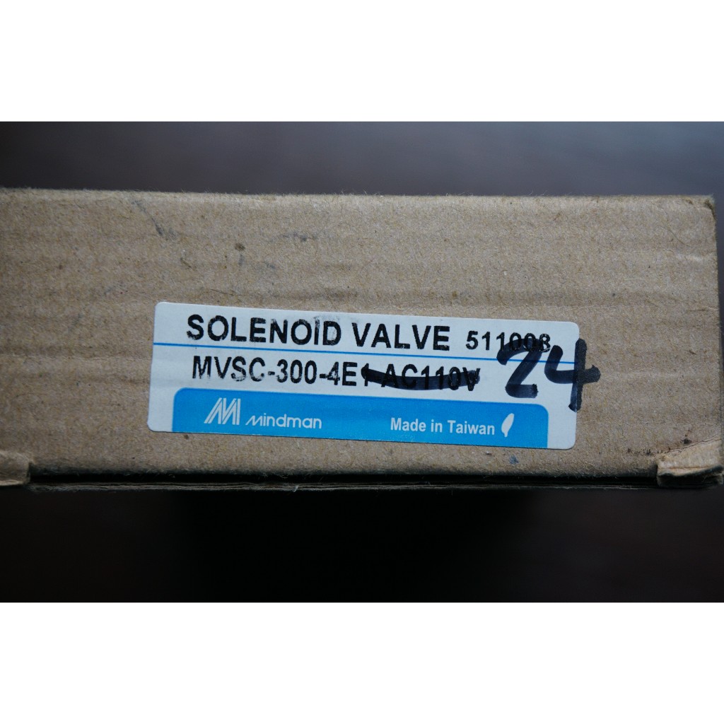 Mindman台灣金器 電磁閥 MVSC-300-4E1-DC24V | 蝦皮購物