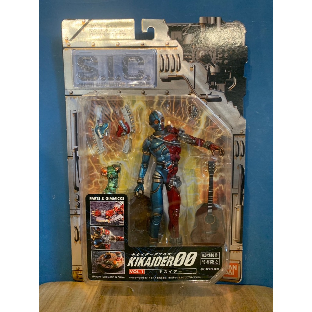 BANDAI 萬代 S.C.I. MASKED RIDER 假面騎士 KIKAIDER 00 奇凱達 竹谷隆之 原型製作 | 蝦皮購物