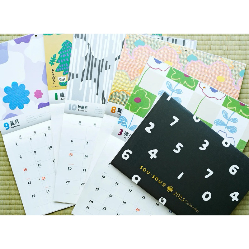 SOU SOU 2025月曆 | 蝦皮購物