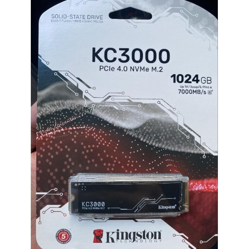 Kingston 金士頓 KC3000 1TB PCIe 4.0 NVMe M.2 SSD SKC3000S/1024G | 蝦皮購物