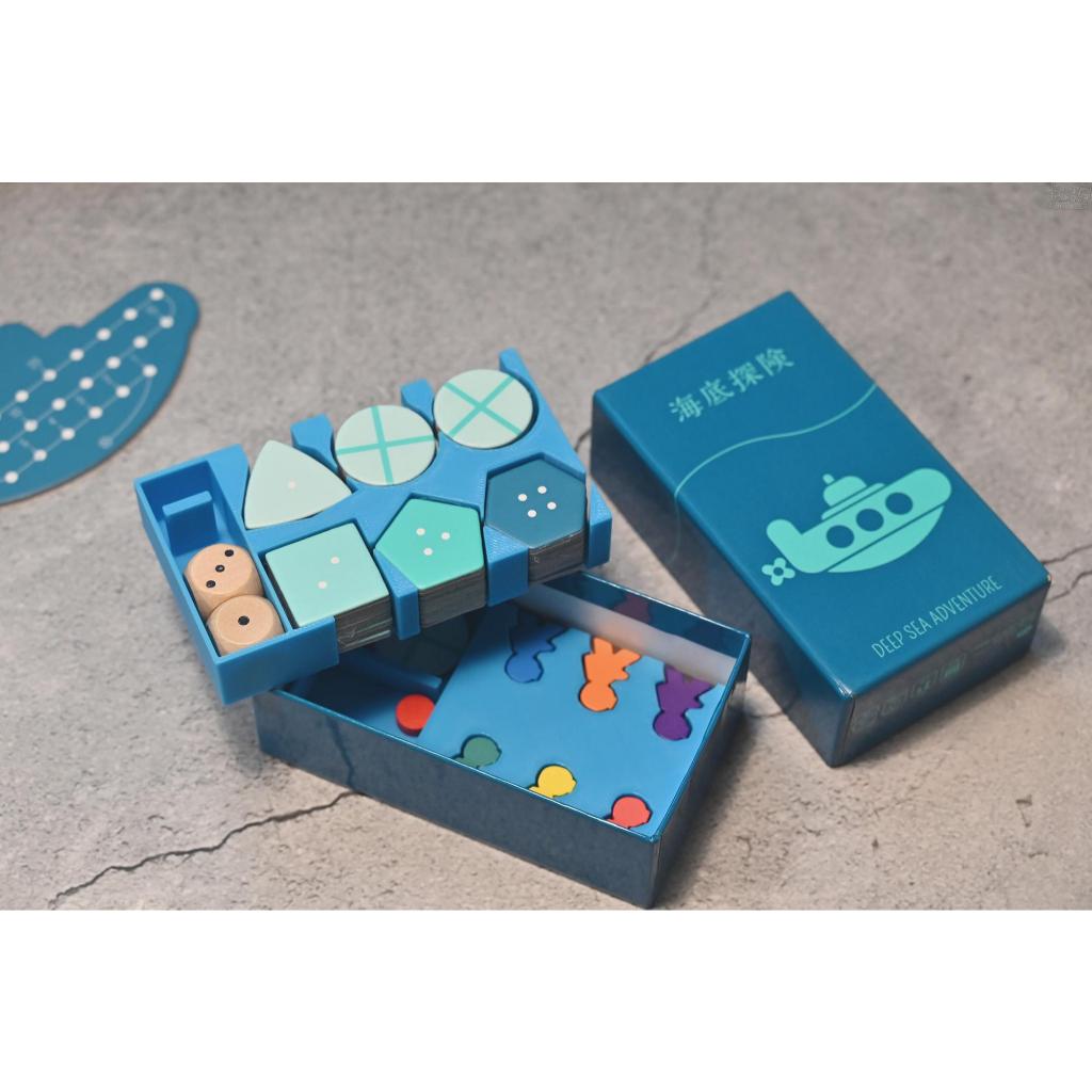 烏鴉盒子3D列印：海底探險 Deep Sea Adventure CROWBOX收納盒 桌遊 桌上遊戲 【卡牌屋】 | 蝦皮購物