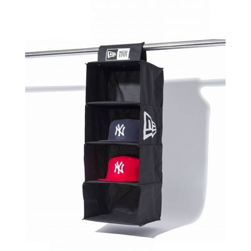 【VENTA】 現貨 日版 NEW ERA CAP STORAGE SYSTEM 帽子收納掛袋 黑色 衣櫃 衣櫥 | 蝦皮購物