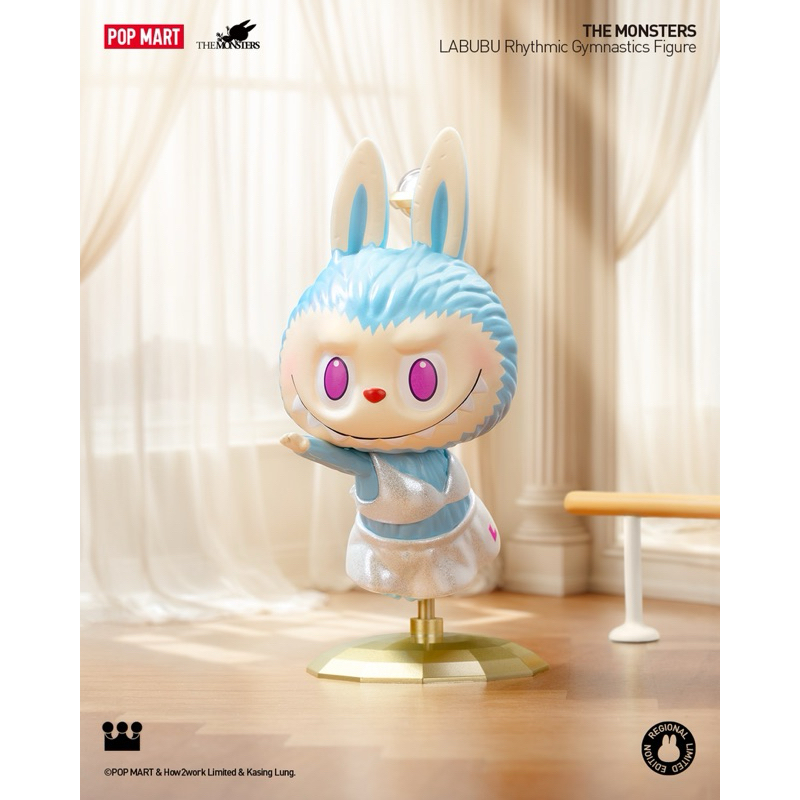 BLS • POP MART 泡泡瑪特 LABUBU 藝術體操手辦 拉布布 公仔 擺件 POPMART 聖誕節 交換禮物 | 蝦皮購物