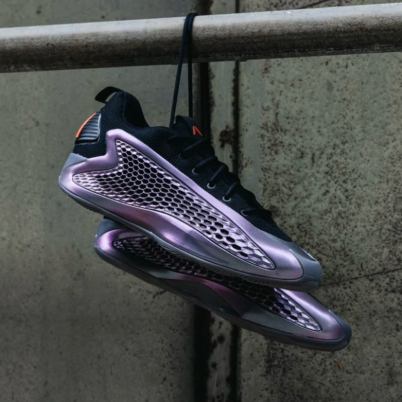 球鞋補習班 adidas AE 1 LOW IRON METALLIC 銀紫 金屬 低筒 愛德華茲 籃球鞋 JQ8898 | 蝦皮購物