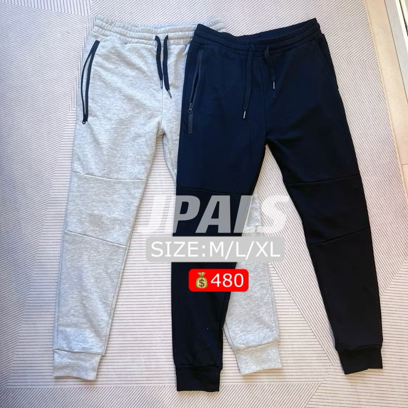 【JPALS】 現貨秒發 韓國🇰🇷 立體 剪裁 彈力 防水拉鍊 縮口 棉褲 薄款 微寬鬆版型 棉褲 縮口 拉鍊 棉長褲 | 蝦皮購物