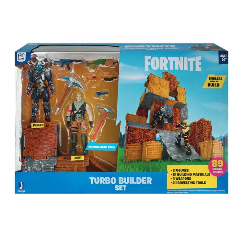 要塞英雄 堡壘之夜 Fortnite Turbo Builder Set 玩具反斗城特別版 3.75 吋 可動人偶組 | 蝦皮購物