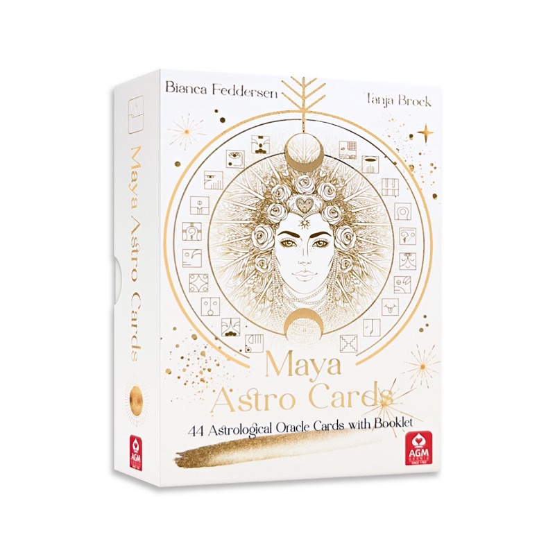 馬雅星象卡｜Maya Astro Cards｜44張,鍍金箔星際曆法時間的量化理解與質量概念結合 | 蝦皮購物