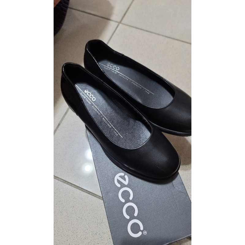 ecco SCULPTED LX 雕塑優雅正裝低跟鞋 女鞋(黑色 22230301001) | 蝦皮購物