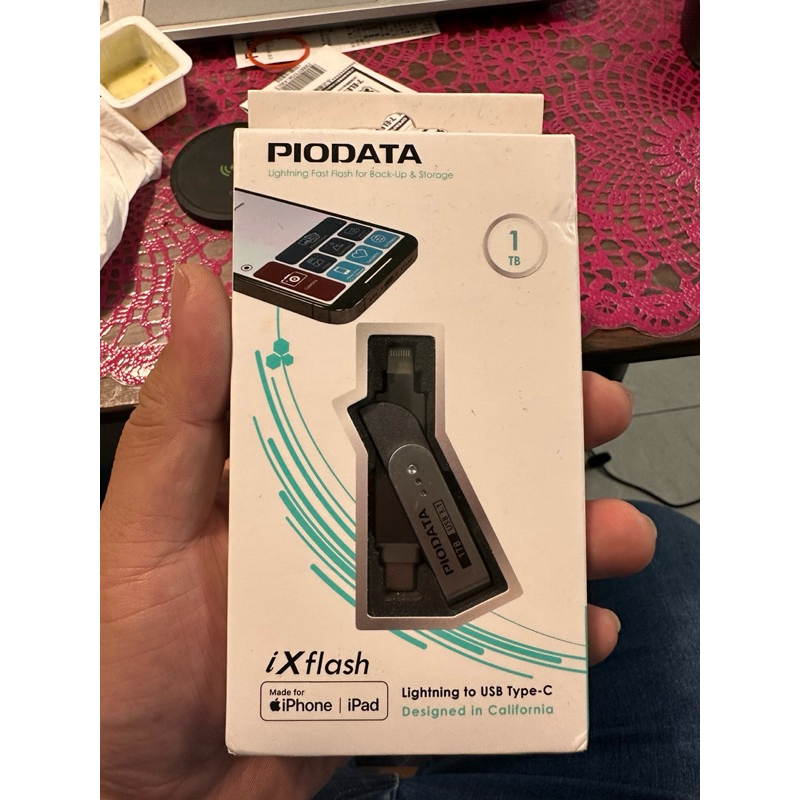 PIODATA ixflash lightning to usb type-c 1TB iphone 備份 隨身碟 蘋果 | 蝦皮購物