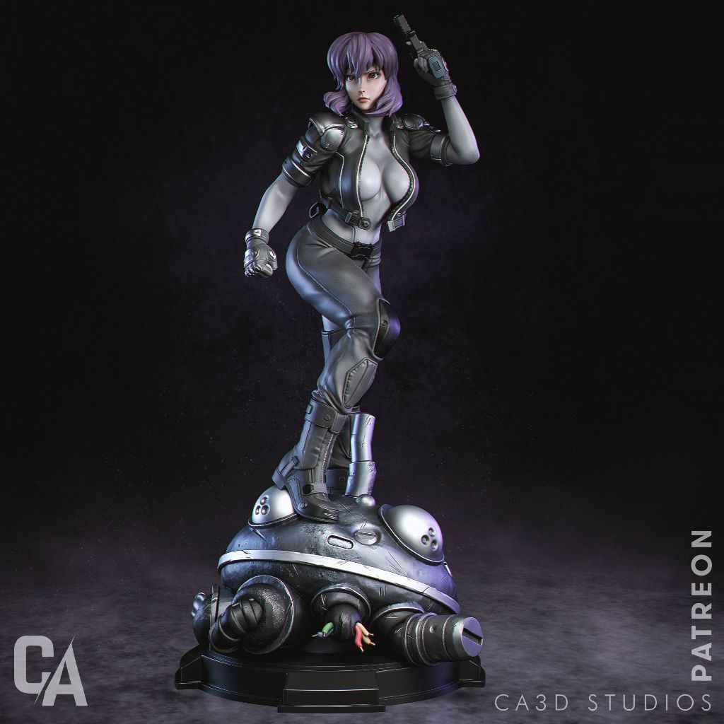 AKIRA STUDIO 非成品】 白模 GK 模型 CA3D 1/12 草薙素子 | 蝦皮購物