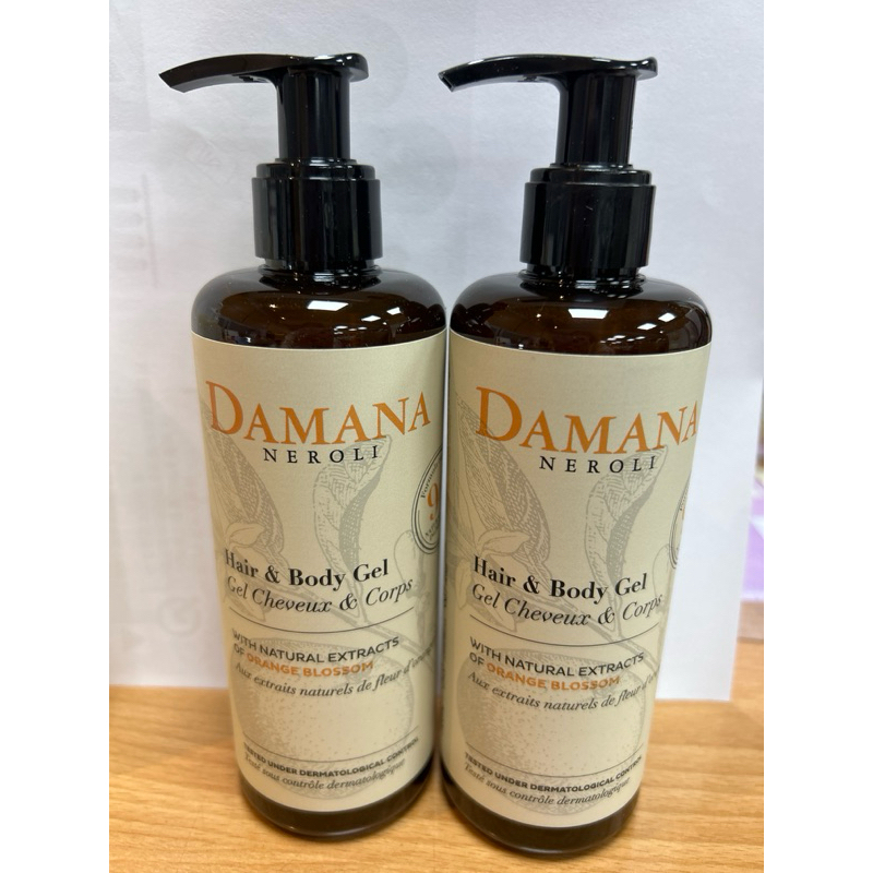 DAMANA 橙花系列 飯店洗護產品 洗髮精 沐浴露 300ml 法國 公司貨 | 蝦皮購物