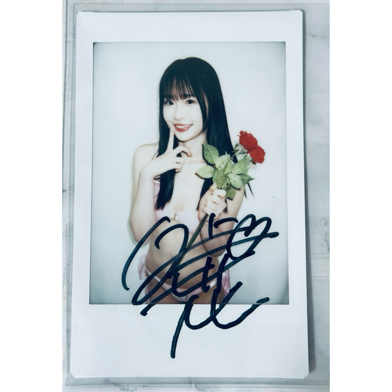 TRE TSE JKF 成人展寫真展 AV女優簽名拍立得 白上咲花 | 蝦皮購物