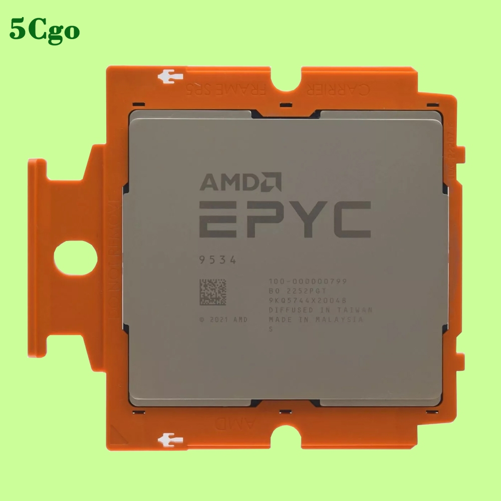 5Cgo.AMD EPYC霄龍四代9124 9174F 9224 9254 9274F 9334 9354P處理器CPU | 蝦皮購物