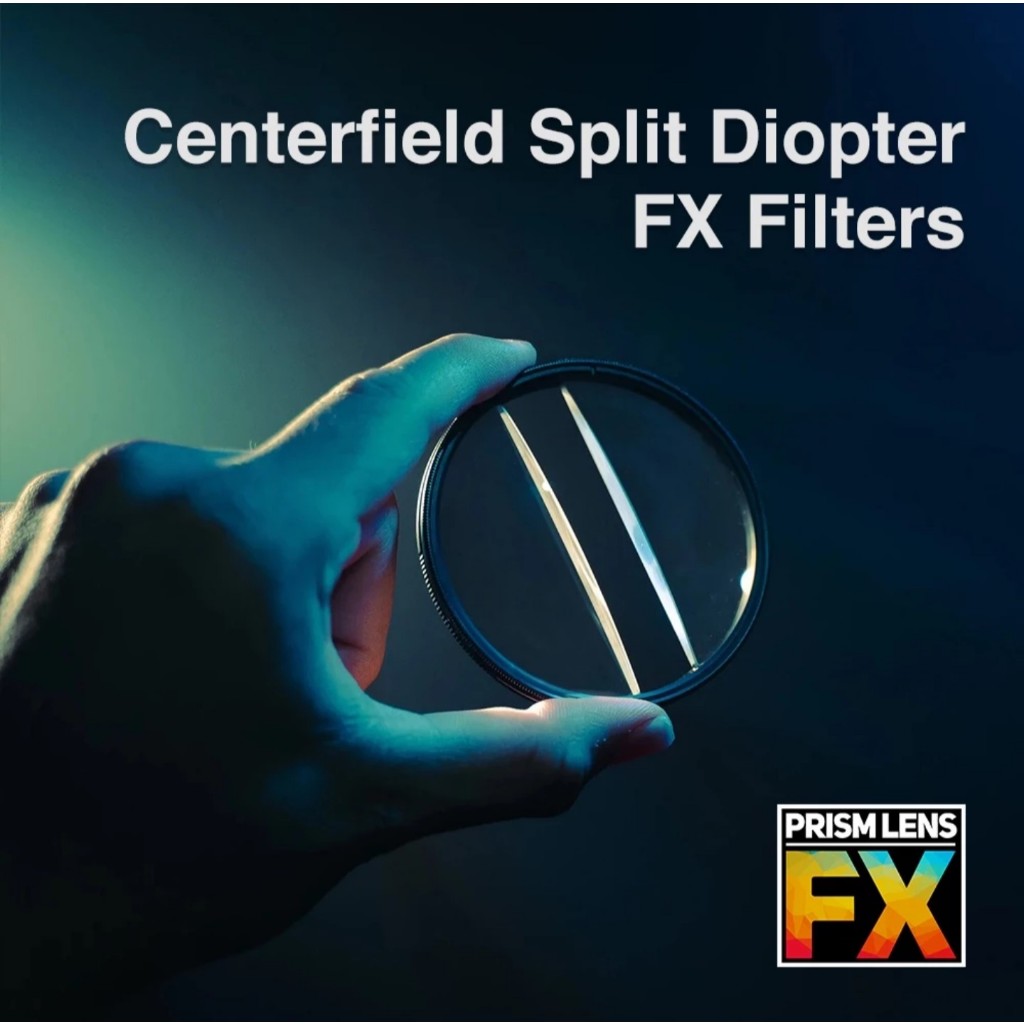 【控光後衛】美國 PRISM LENS FX - 中心分裂折射濾鏡 Centerfield Split Diopter | 蝦皮購物
