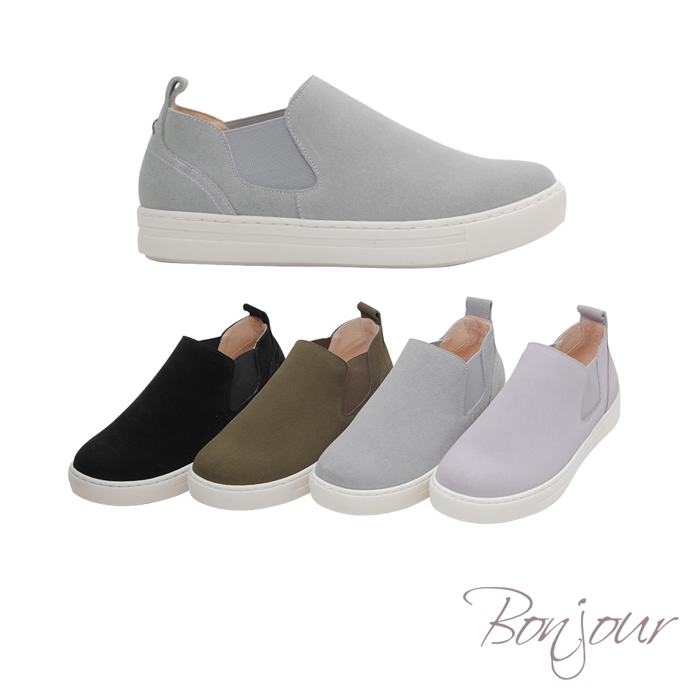 BONJOUR 3M防水技術！舒芙蕾真皮雀爾喜休閒鞋 ZB0601 | 蝦皮購物