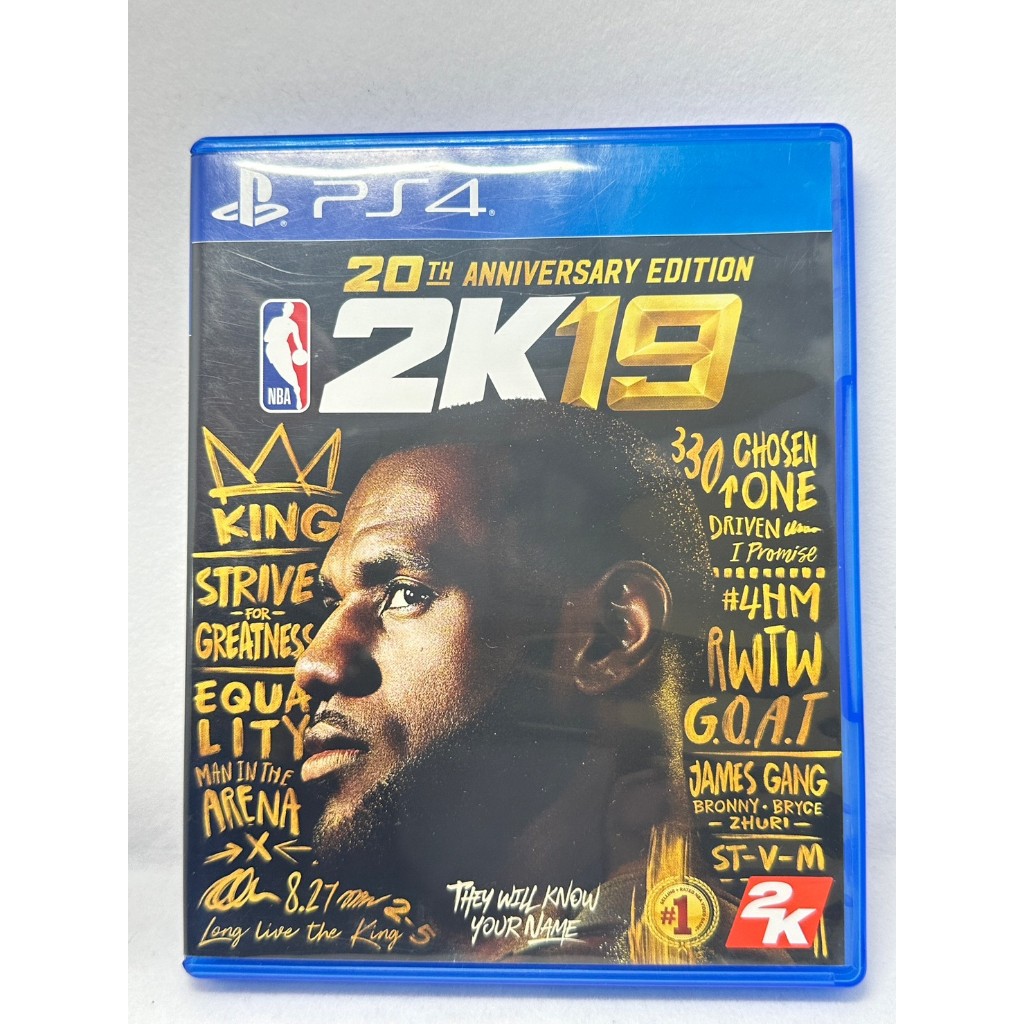 【二手遊戲】SONY PS4 NBA 2K19 20th Anniversary Edition 20週年紀念版 | 蝦皮購物