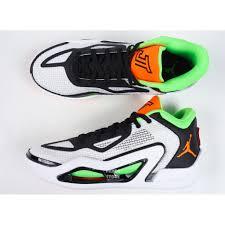 現貨 全新 NIKE JORDAN TATUM 1 白黑綠 耐磨 籃球鞋 男款 DZ3330-108 US 11 | 蝦皮購物