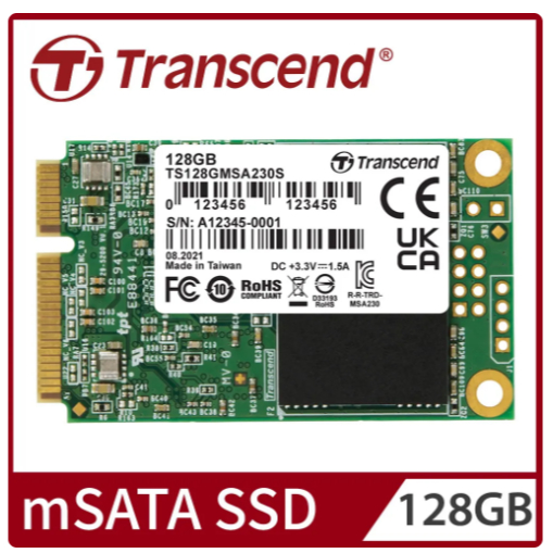 創見128GB MSA230S mSATA SATA SSD固態硬碟 | 蝦皮購物