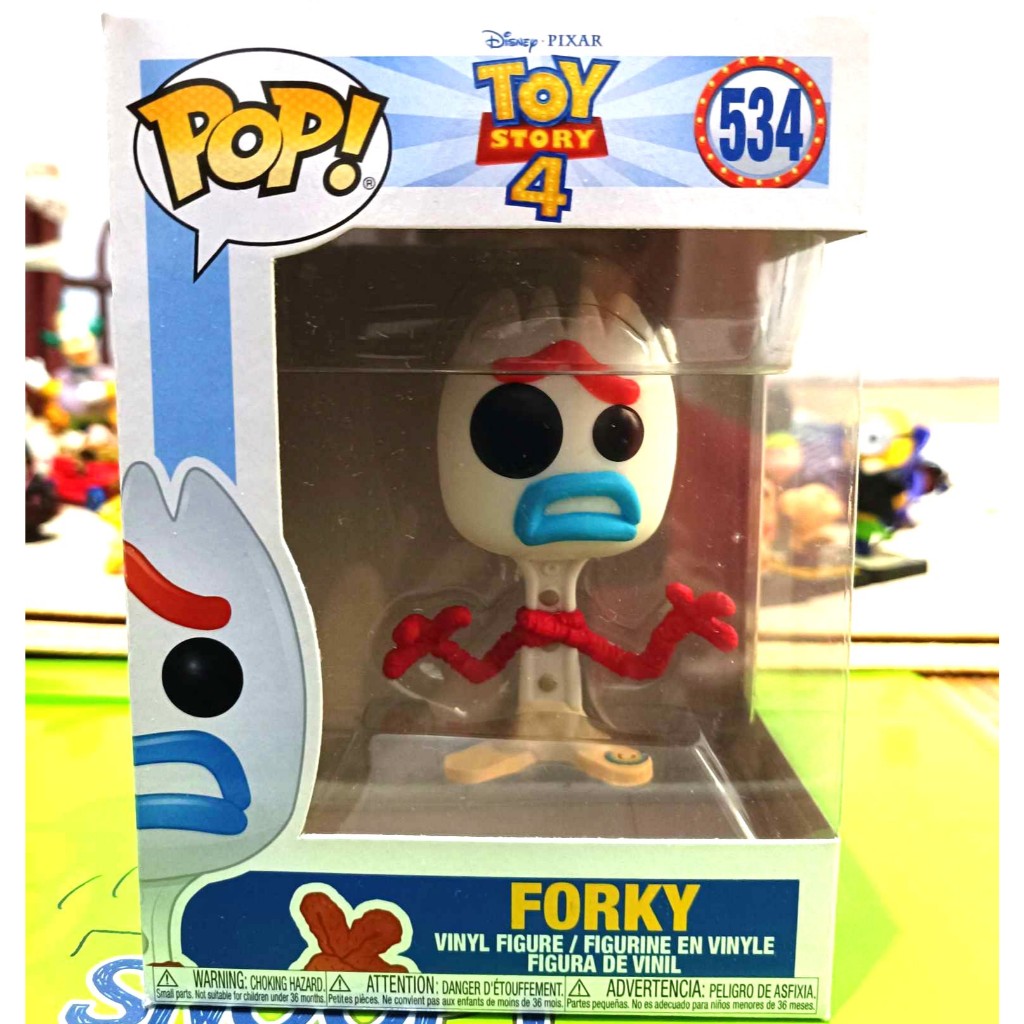 Funko Pop 534 迪士尼 Disney (玩具總動員 4) Toy Story 4 (叉奇) Forky | 蝦皮購物