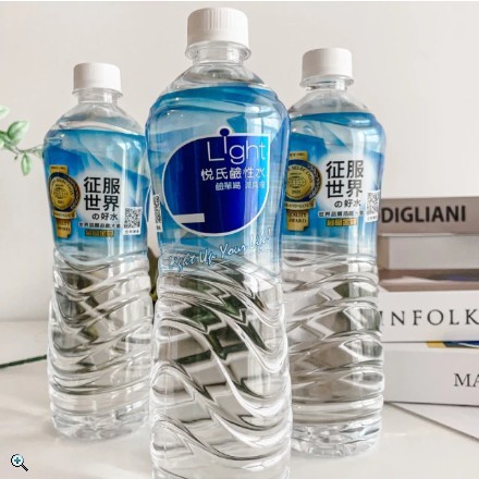 悅氏 light 鹼性水720ml(單罐) 瓶裝水 礦泉水 解渴 水 大水 小水 純水 水水 | 蝦皮購物