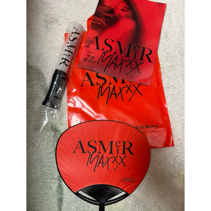 張惠妹 全新螢光棒 阿妹 2024 大巨蛋 12/22 ASMR Maxxx@Taipei 紀念品大禮包 | 蝦皮購物