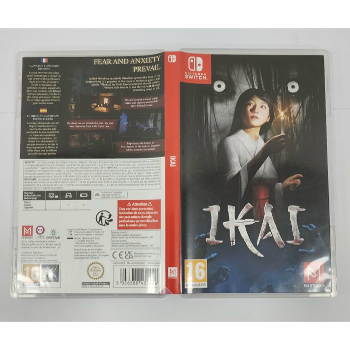 [崴勝3C] 二手 NS SWITCH 異界 中英日文美版 Ikai 恐怖遊戲 驚嚇遊戲 驚悚遊戲 | 蝦皮購物