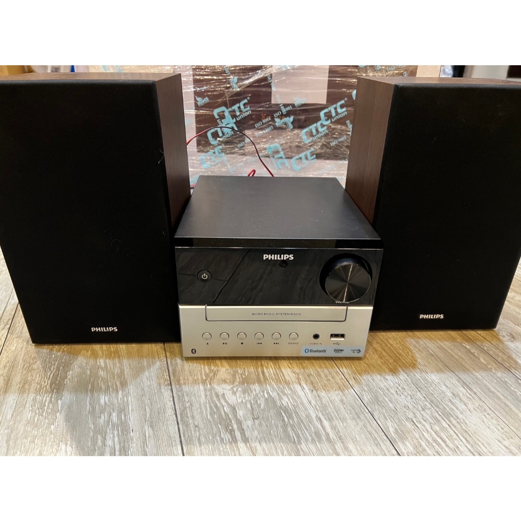 Philips 飛利浦 CD播放機 藍芽音響 床頭音響 喇叭 TAM3205（現貨原箱遙控器）中古良品 | 蝦皮購物