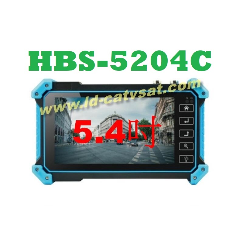 [含發票]HBS-5204C(含尋線器) 5.4吋 800萬 4K 工程寶 監視器測試 | 蝦皮購物