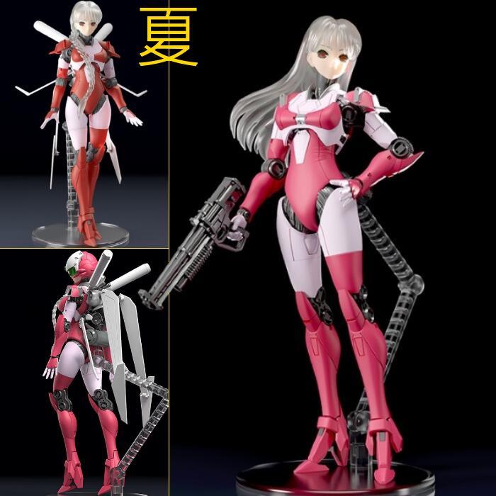 《夏本舖》日版 GSC MODEROID ARIEL 飛行裝備 武器 翅膀 頭盔 馬尾 機器人 美少女 組裝 模型 可動 | 蝦皮購物