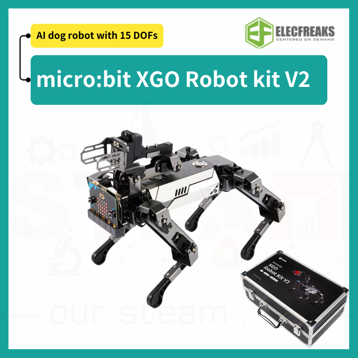 micro:bit XGO Robot Dog Kit V2 機器人 機械狗 機器狗 | 蝦皮購物