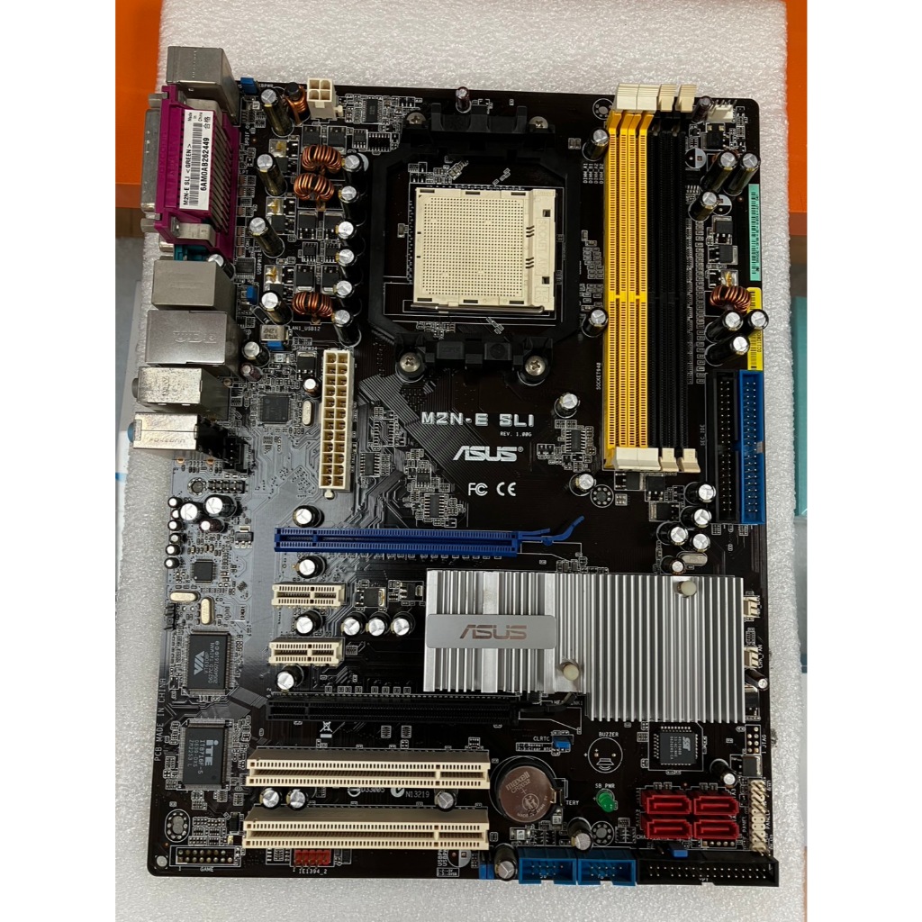 La Di Da 二手良品 Asus 華碩 M2n E Sli Am2腳位 主機板 M326 蝦皮購物