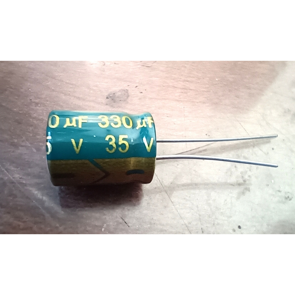 35V330UF高頻低阻長壽命電解電容330UF 35V 體積10X13MM(購買20元才出貨) | 蝦皮購物