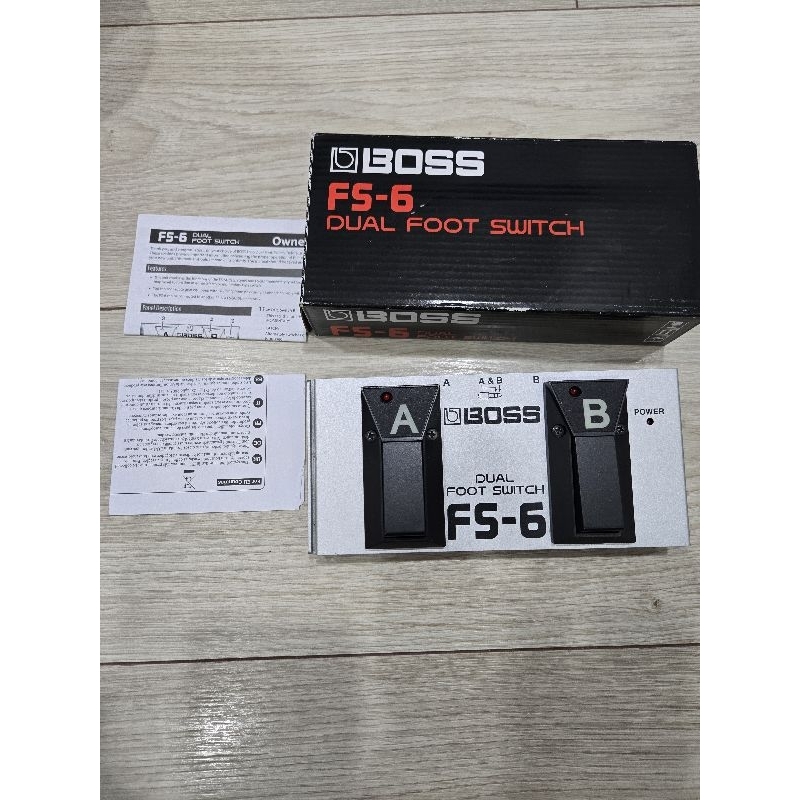 Boss FS-6 FS6 dual foot switch 雙功能開關 踏板 電吉他 效果器 | 蝦皮購物
