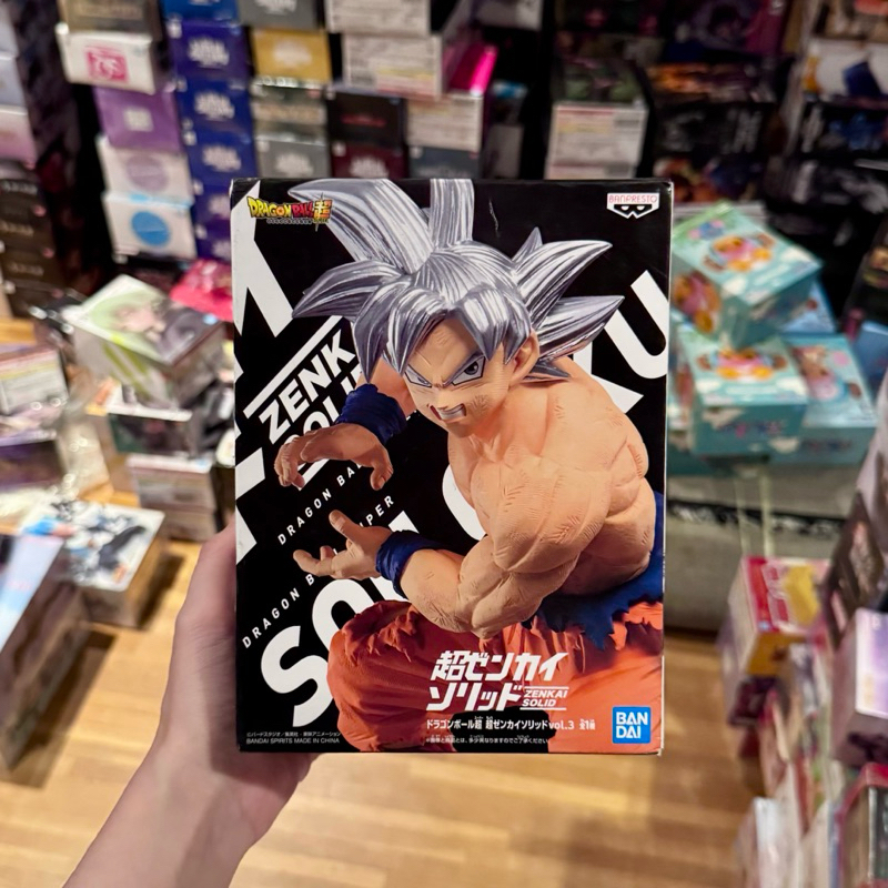 日版 景品 孫悟空 白髮 龜派氣功 七龍珠超 Zenkai Solid Vol.3 自在極易 公仔 | 蝦皮購物