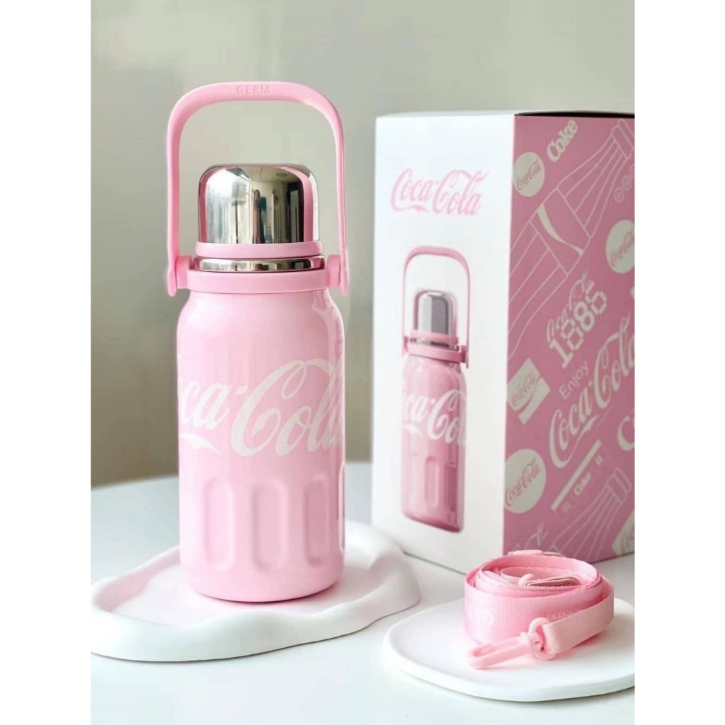 GERM X 可口可樂聯名保溫瓶 限量浪漫粉800ml | 蝦皮購物