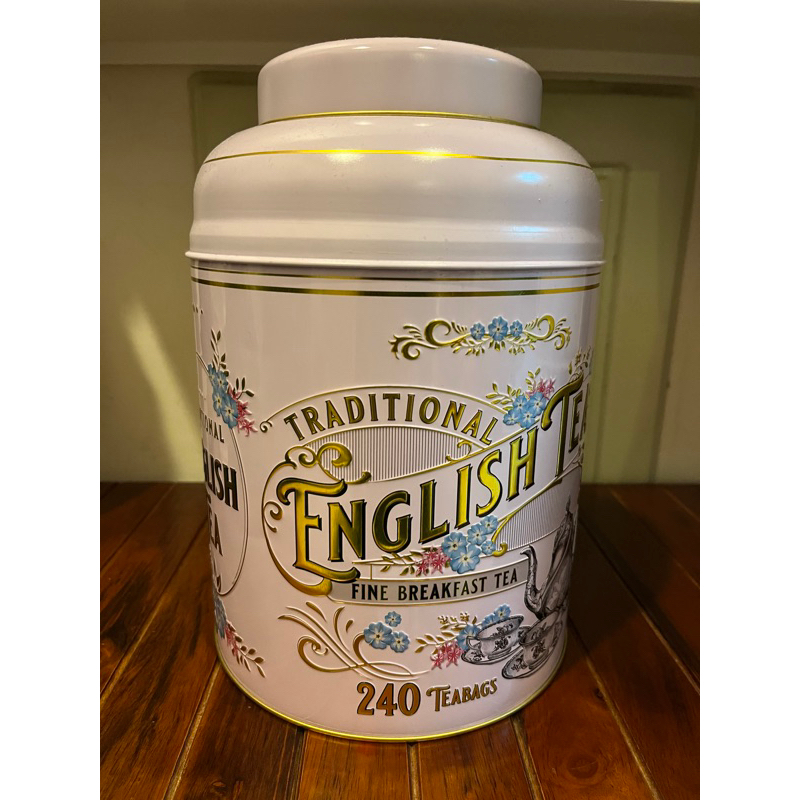 （現貨）New English Teas好市多骨灰罈紅茶 costco紅茶 空罐 淺紫色 | 蝦皮購物