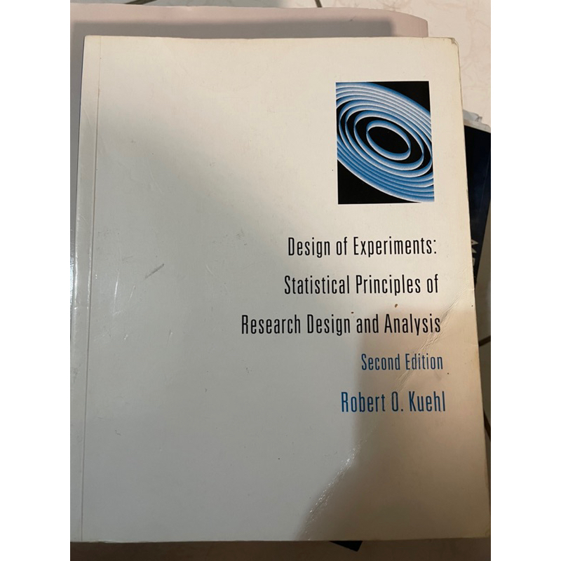 實驗設計教科書Design of Experiments:Statistical Principles東海 大學 教科書 | 蝦皮購物