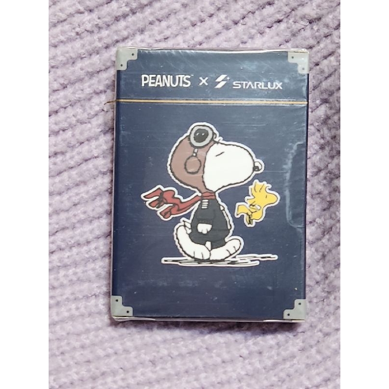 限量絕版 Starlux x Peanuts 星宇航空×史努比 Snoopy撲克牌 | 蝦皮購物