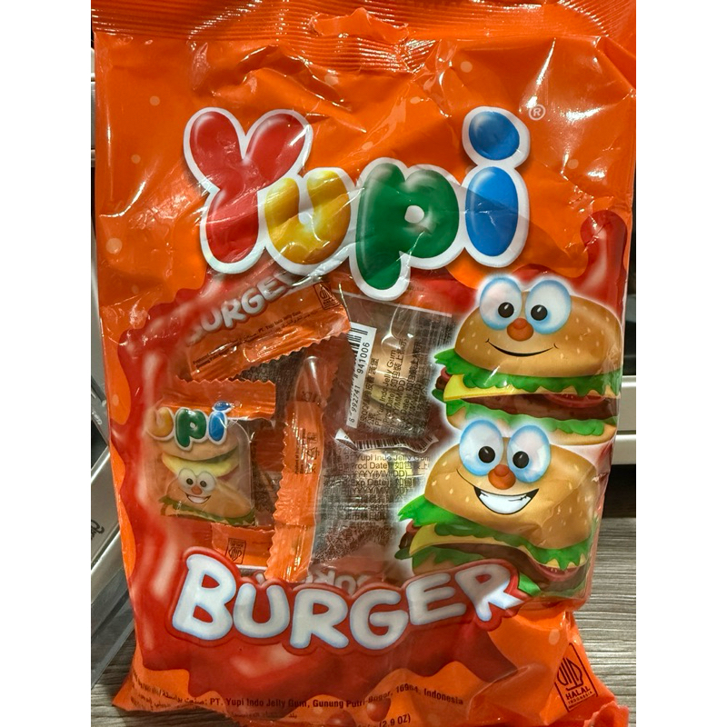 呦皮 YUPI 漢堡QQ糖 84g | 蝦皮購物
