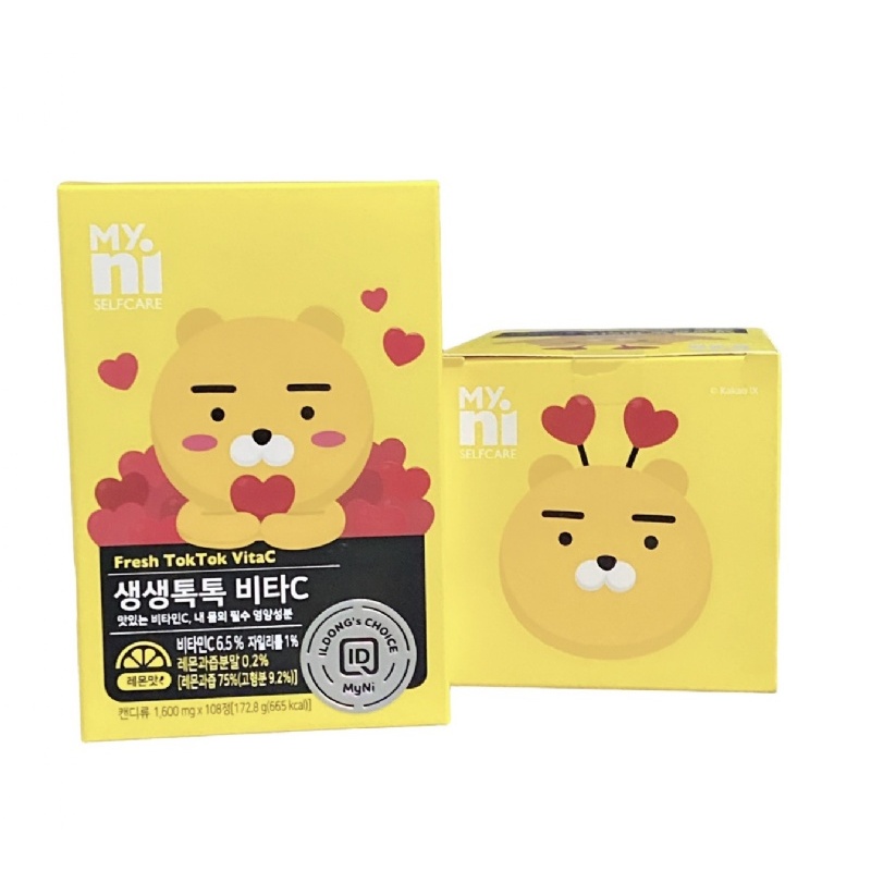 韓國 ILDONG My.ni 萊恩 維他命C錠 108入/盒 | 蝦皮購物