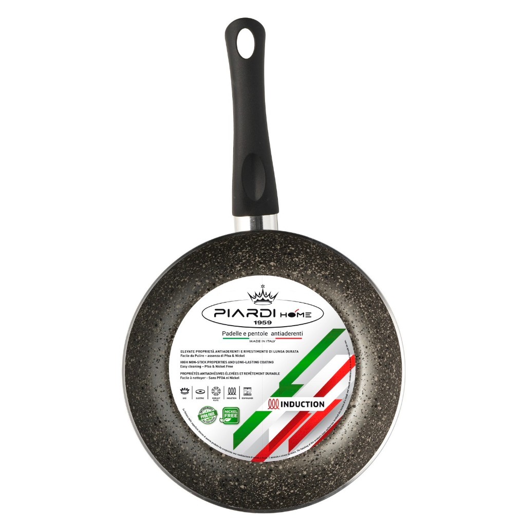 蓋瑞廚物【義大利PIARDI HOME LIVEINDUCTION 七層複合鋁大理石】24/28CM 厚度3MM 不沾鍋 | 蝦皮購物