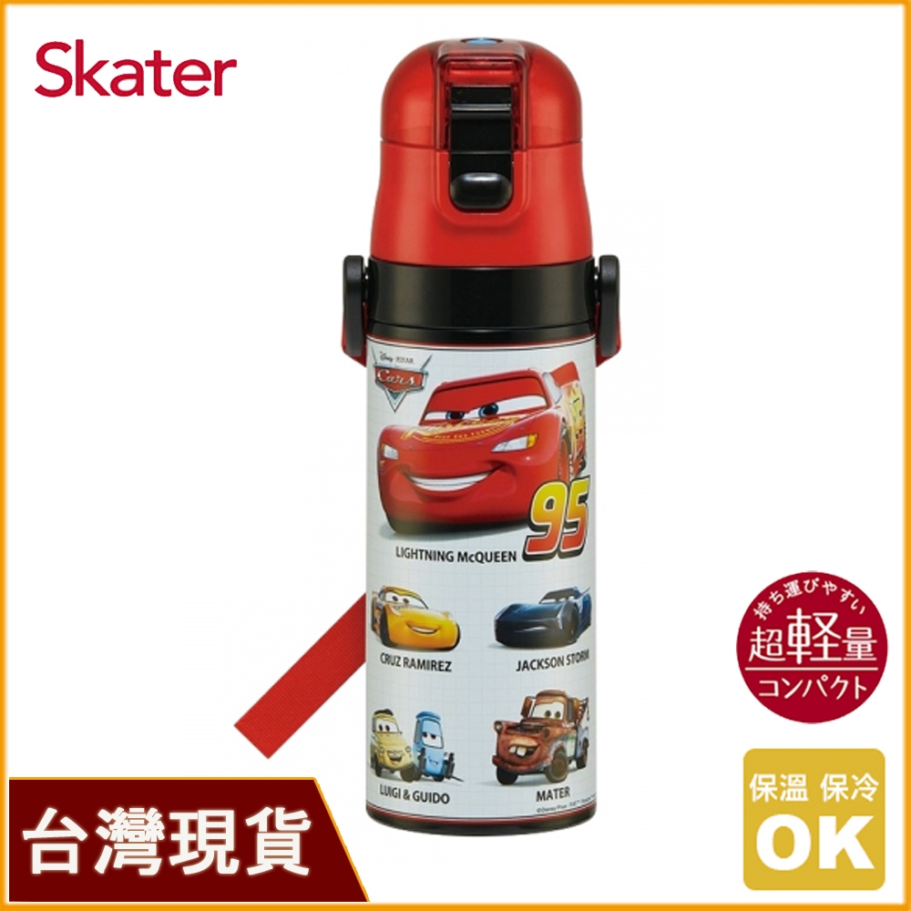 skater 470ml 不鏽鋼直飲保溫水壺｜閃電麥坤保溫瓶｜SDC4｜閃電麥坤水壺｜兒童水壺 | 蝦皮購物
