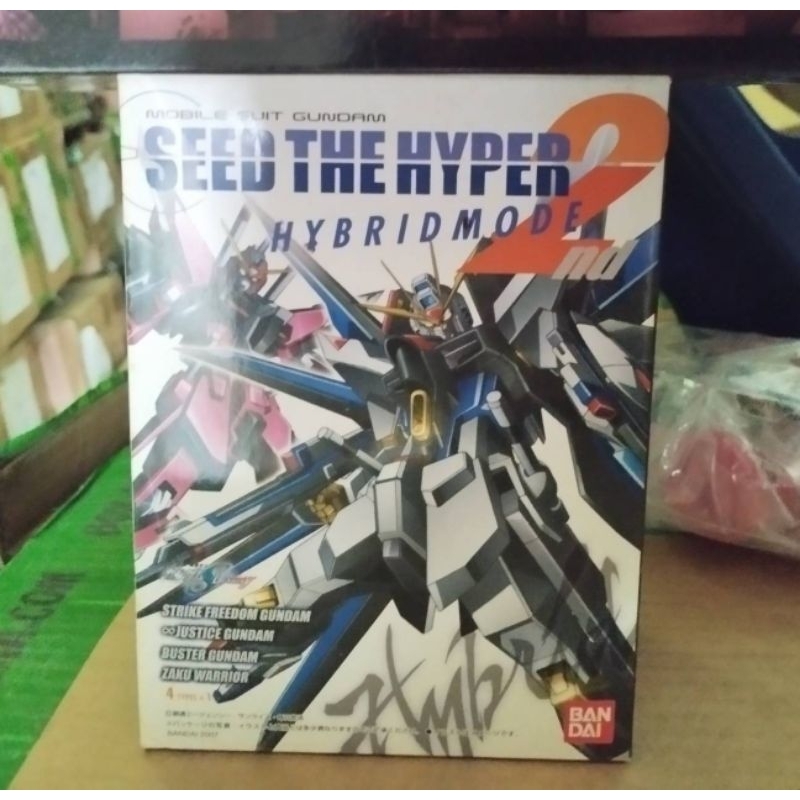 柴寶趣 絕版 Seed The Hyper Hybrid 攻擊自由 暴風 正義 薩克戰士 四款 鋼彈 盒玩 A104 | 蝦皮購物